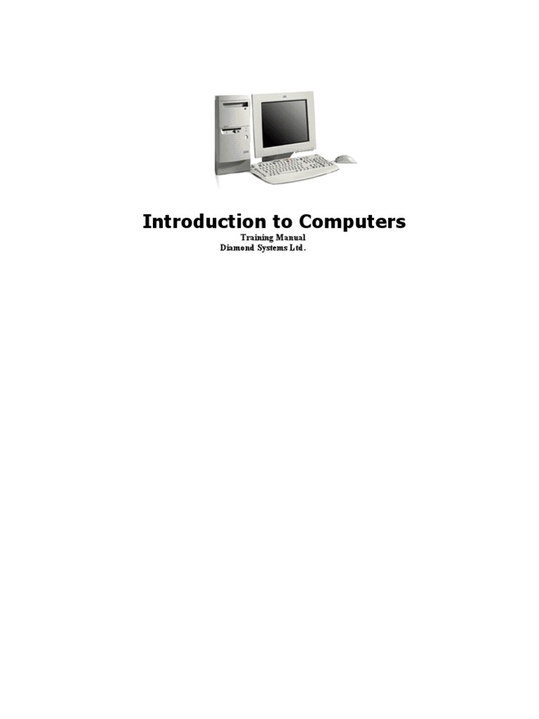 DIT 0101 - Intro To Computers & Op Sys. Manual | PDF | Computer Data Storage | Central ...