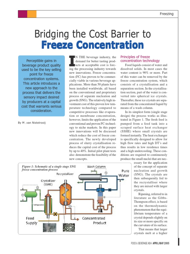 Bridging The Cost Barrier | PDF | Crystallization | Nucleation