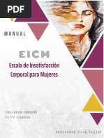 Escala Gardner de Imagen Corporal | PDF | Psicología anormal ...