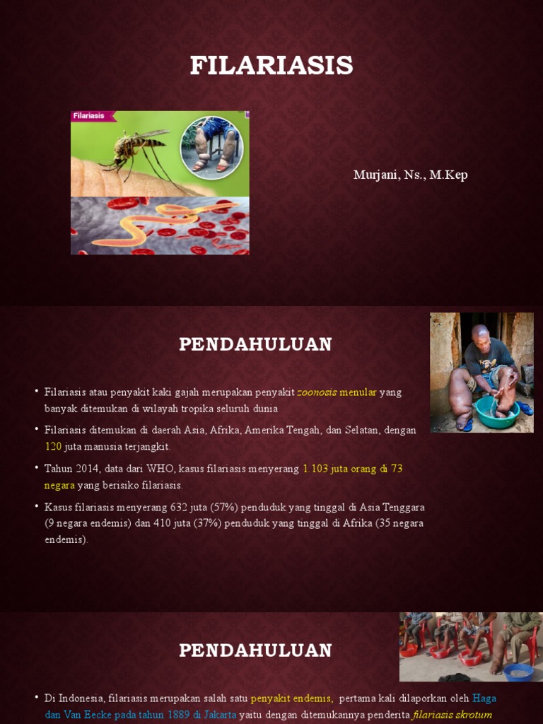 Filariasis PPT | PDF