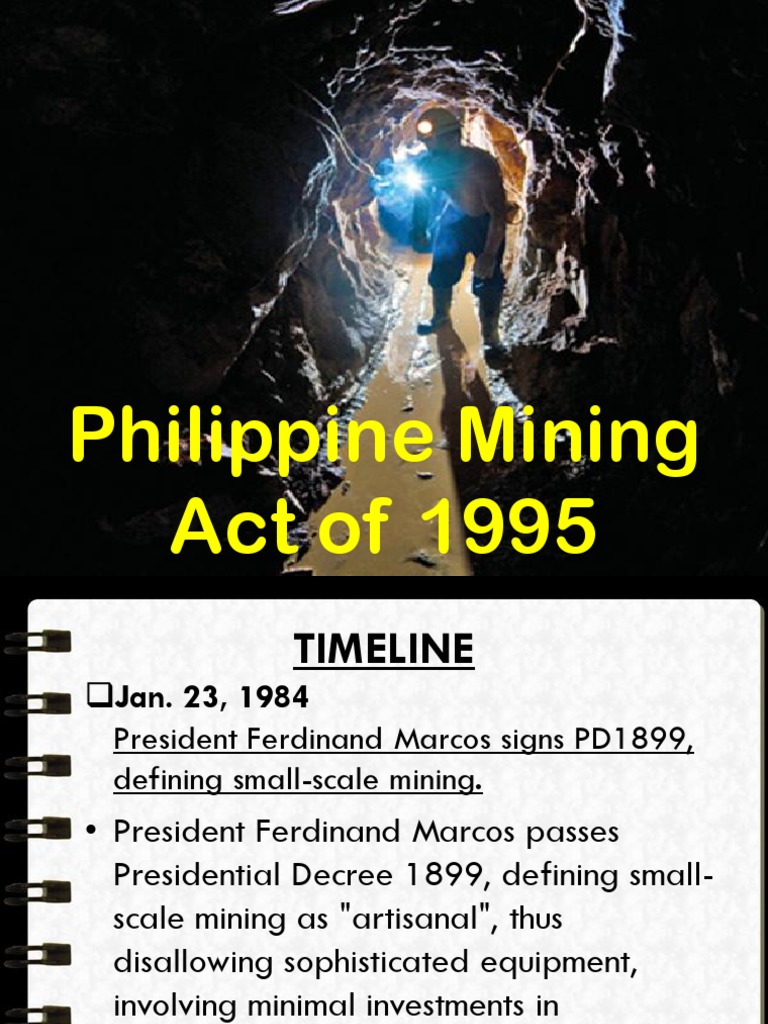 Philippine Mining Act of 1995 Overview | PDF | Mining | Empowerment