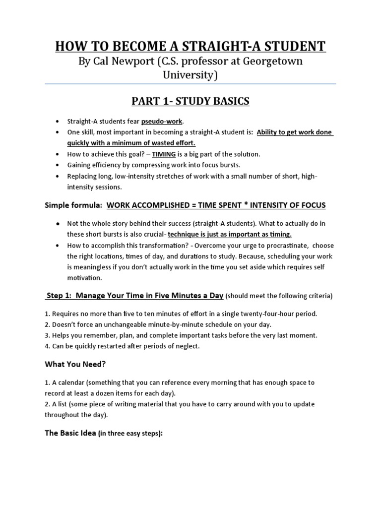 How To Become A Straight | PDF | Test (Assessment) | Procrastination