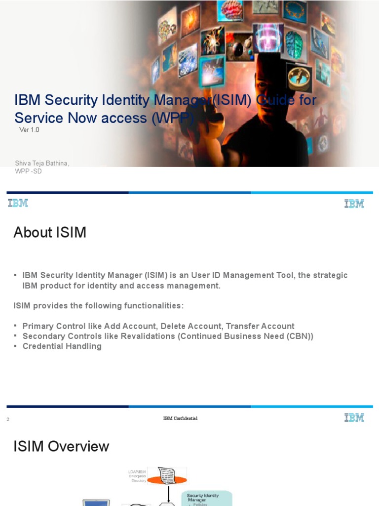 IBM Security Identity Manager (ISIM) Guide For Service Now Access (WPP ...