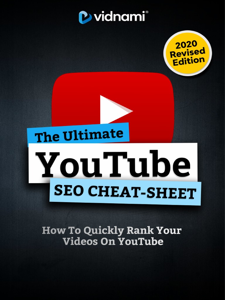 YouTube SEO Cheat Sheet for 2022 | PDF | You Tube | Search Engine ...