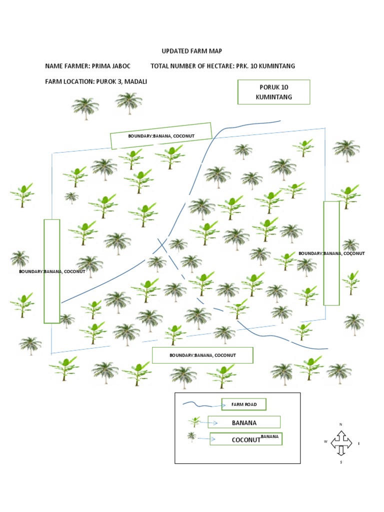 Updated Farm Map Name Farmer: Prima Jaboc Total Number of Hectare: Prk ...