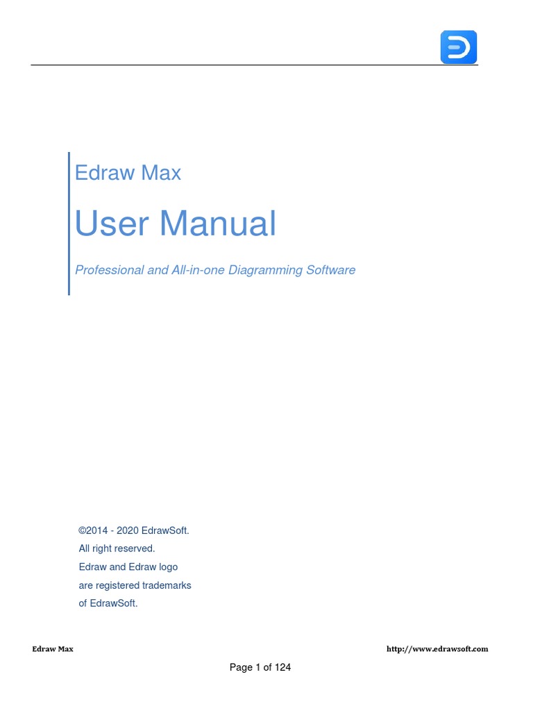 Edraw Max User Manual | PDF | Computer File | System Software