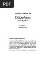 Fluid Mechanics White 7th SOL Part1 Part6 | PDF | Viscosity | Shear Stress