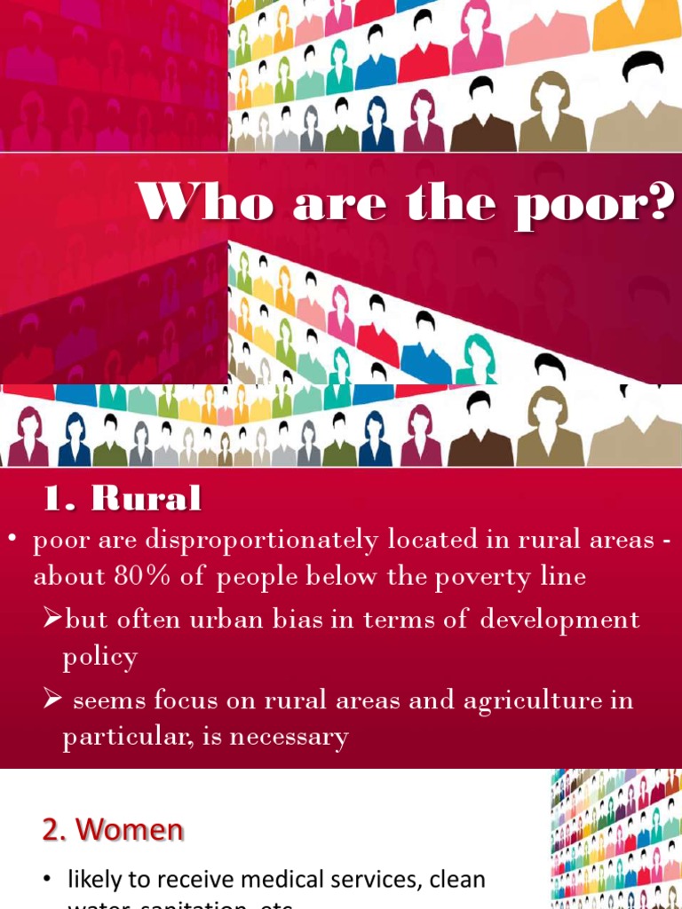 Understanding Poverty: Key Demographics | PDF | Social Science