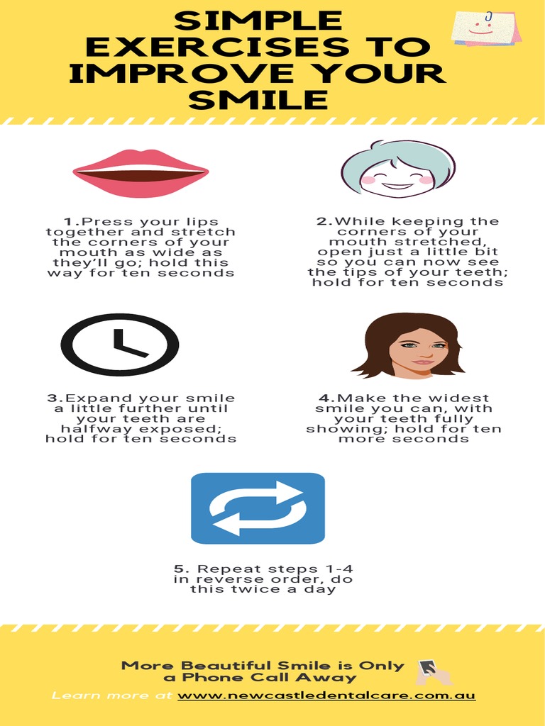 Simple Exercises To Improve Your Smile | PDF