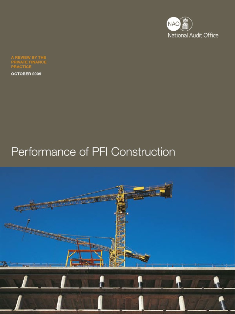 Performance of Pfi Construction: A Review by The Private Finance ...