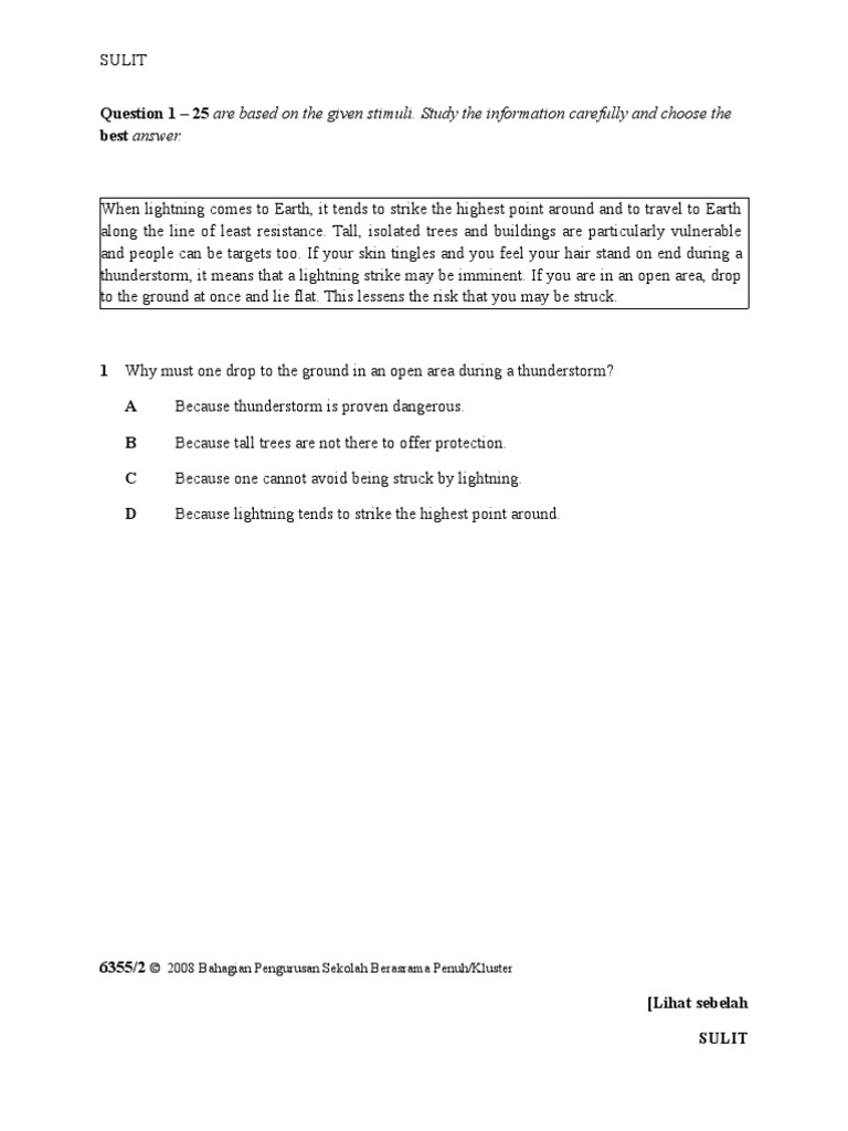 EST Qs Trial SBP P 2 | PDF | Smallpox | Chemical Bond