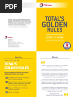 TotalEnergies' 12 Golden Safety Rules | PDF | Working Conditions ...