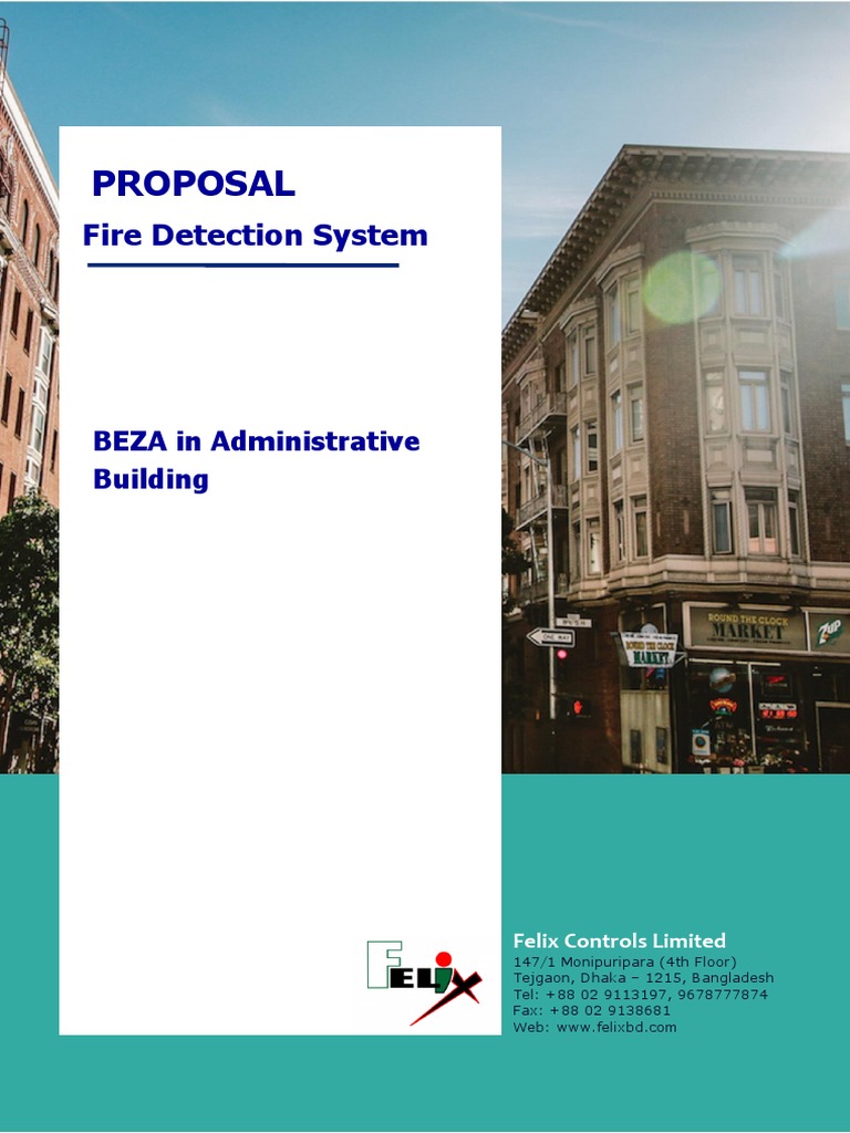 Fire Detection System Proposal for BEZA | PDF | Electrical Wiring ...