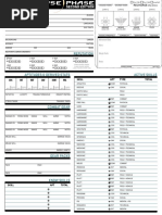 Fallout CharacterSheetFillable | PDF