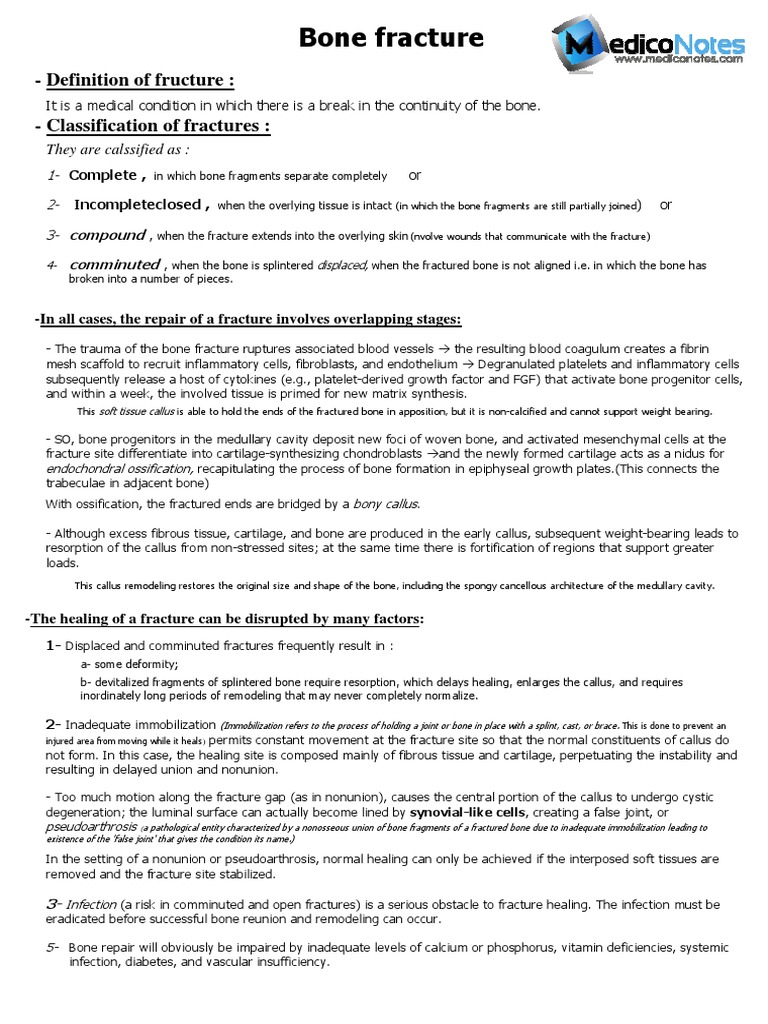 Pathology of Fructure & Osteoprosis | Download Free PDF | Bone ...