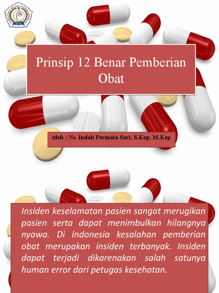 12 Benar Obat | PDF