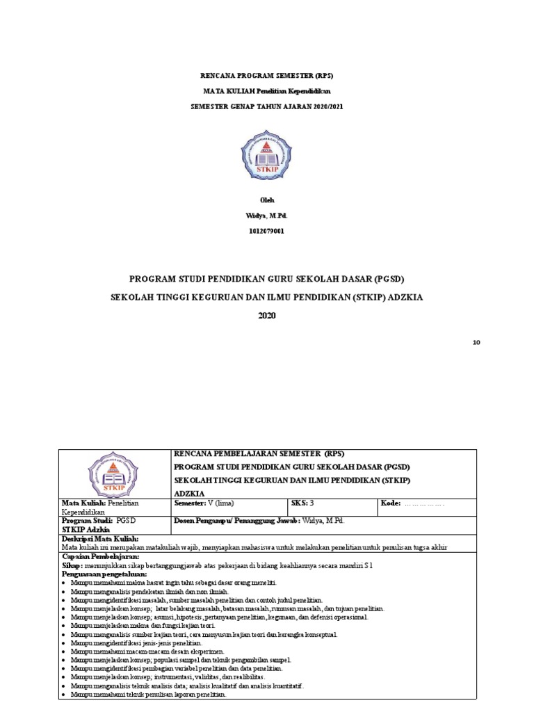 RPS WIdya | PDF