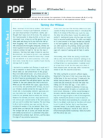 Practice Test For The Revised CPE 3 Key PDF | PDF