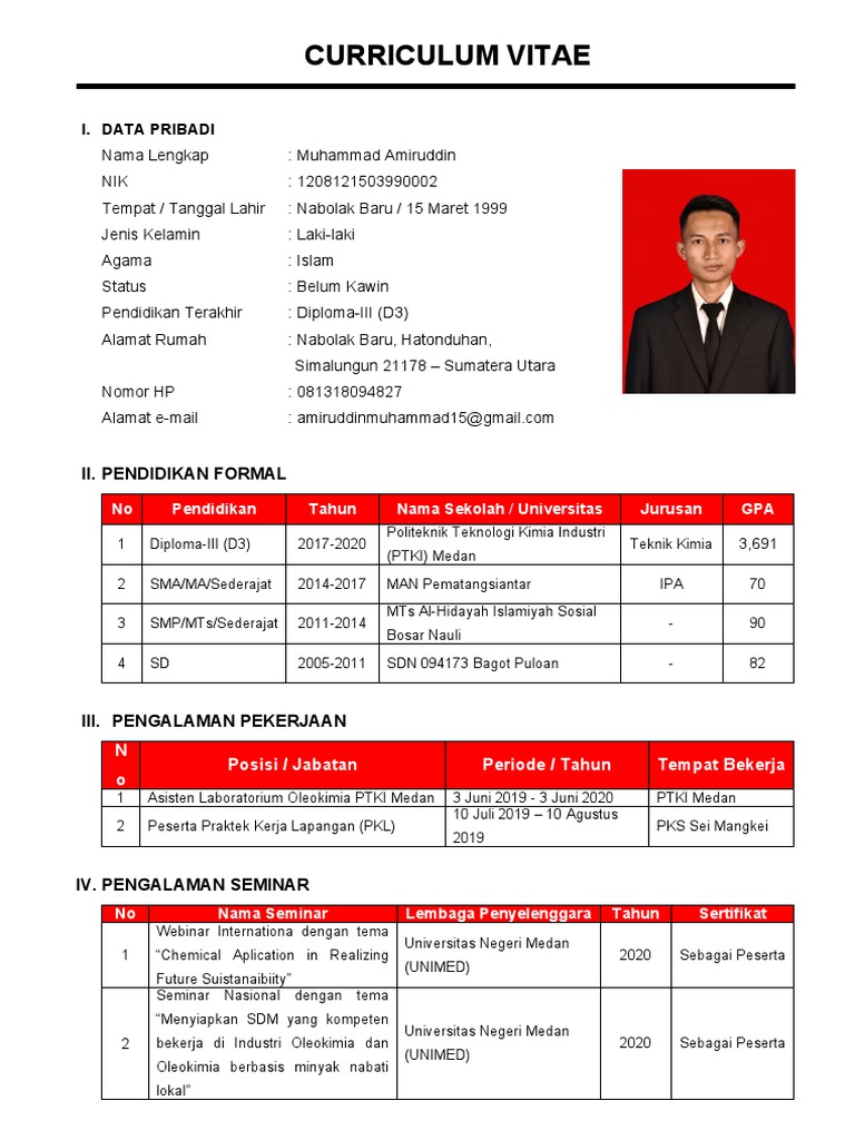 Curriculum Vitae | PDF