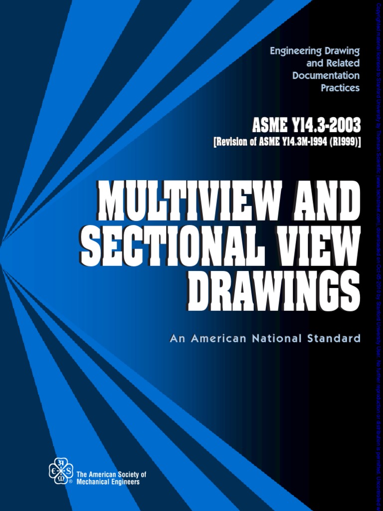 Multiview and Sectional View Drawings | PDF | Geometry | Space