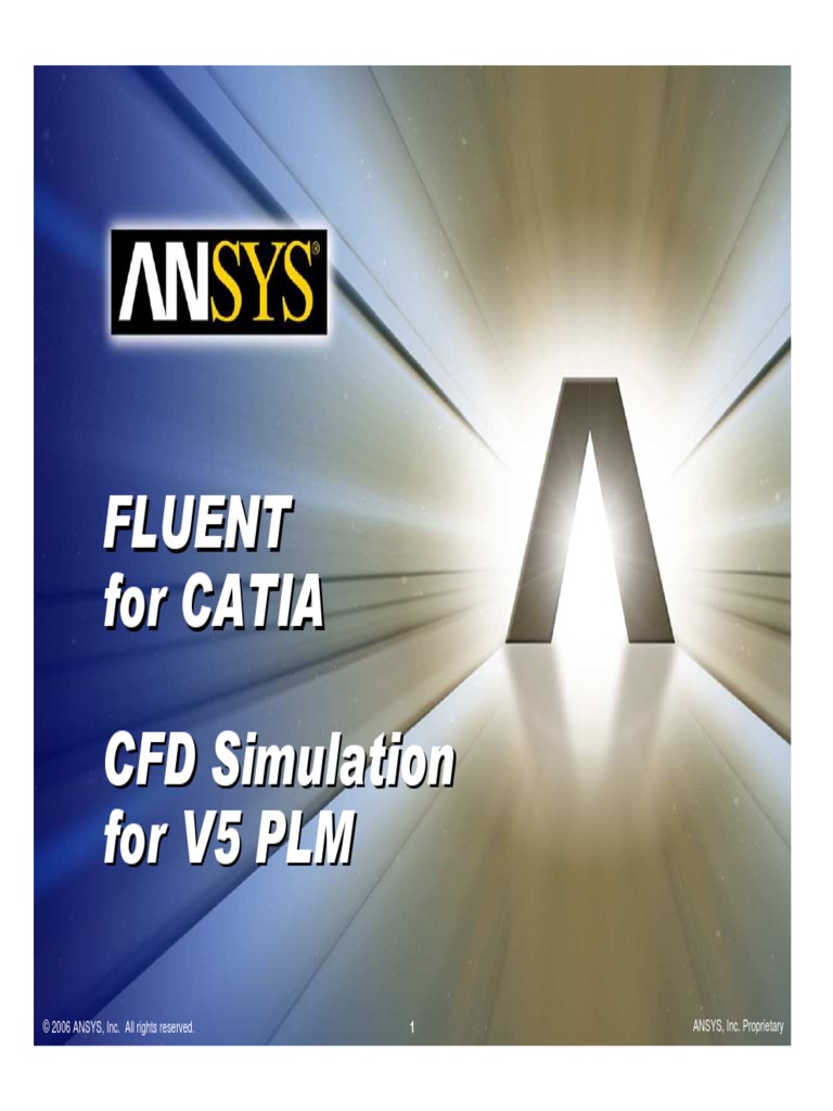 FLUENT For CATIA CFD Simulation For V5 PLM (PDFDrive) PDF | PDF ...