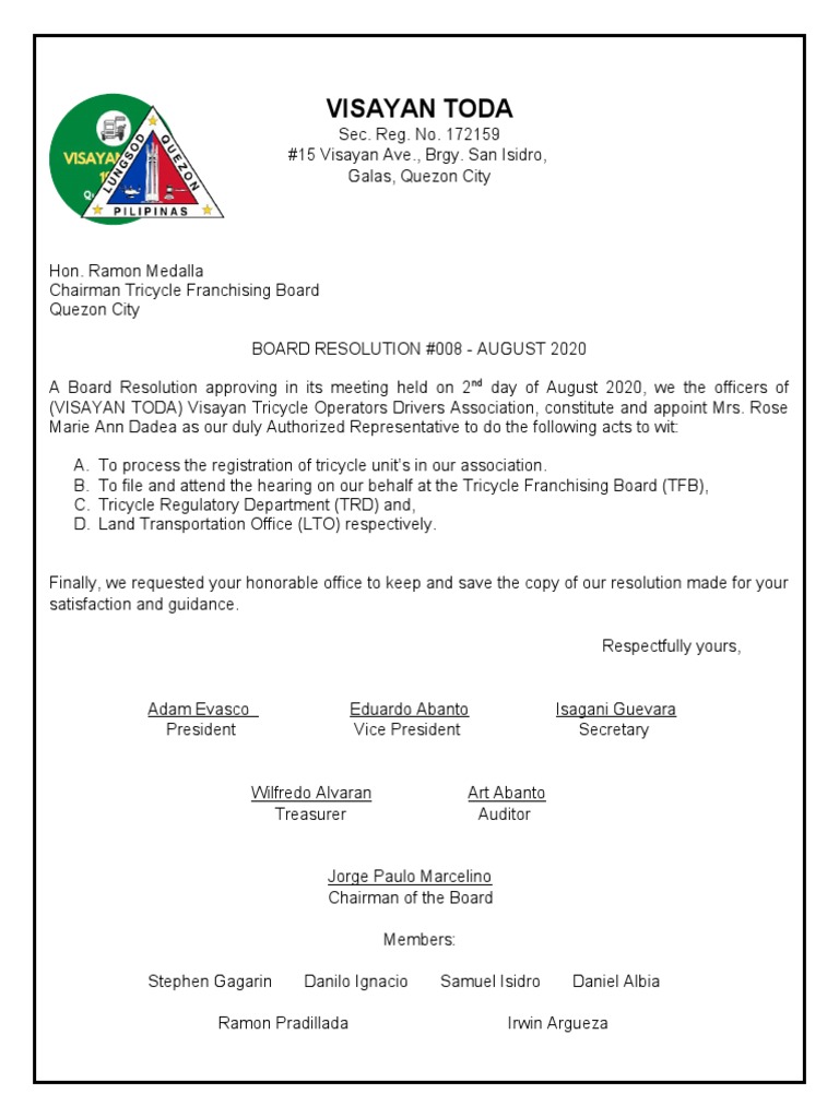 Toda Clearance | PDF