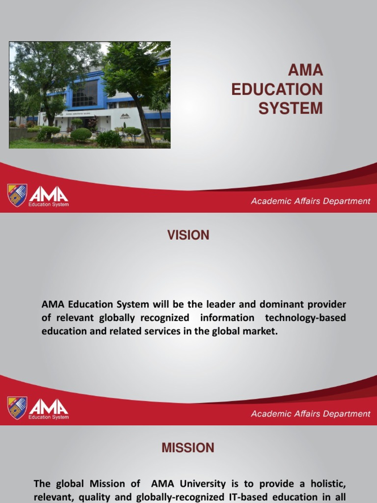 AMA Orientation - PPT - Updated PDF | PDF