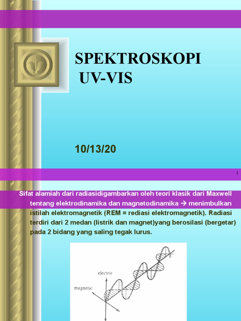 Spektroskopi Uv-Vis | PDF