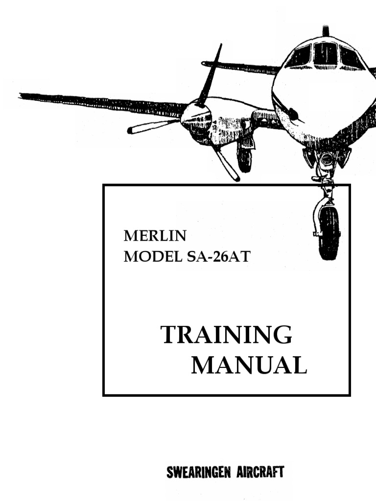 MERLIN MNSA26AT-TR-C 6420 Training Manual PDF | PDF | Fuselage ...