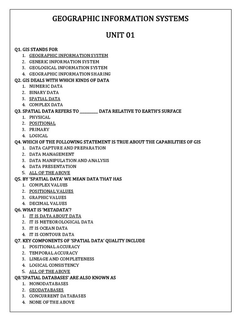 Understanding Geographic Information Systems | PDF | Relational Database | Geodesy