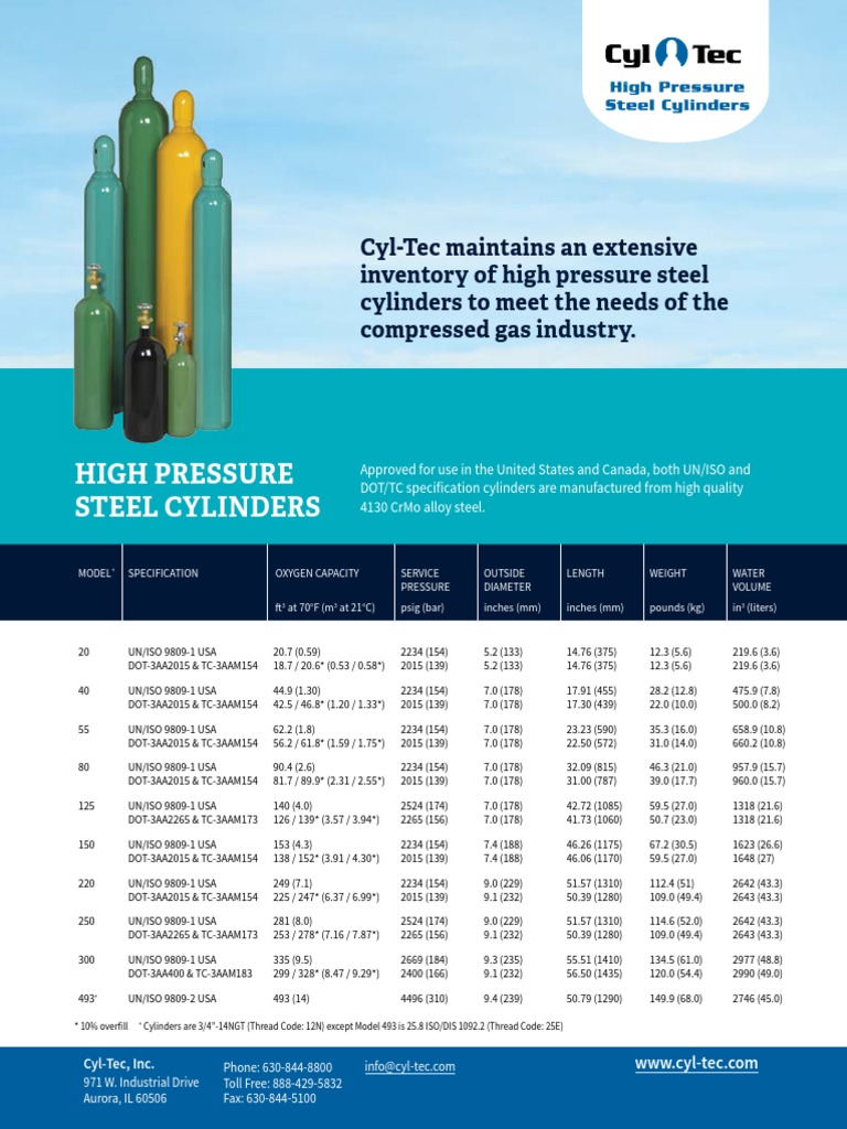 High Pressure Steel Spec Sheet | PDF | Mechanical Engineering | Nature