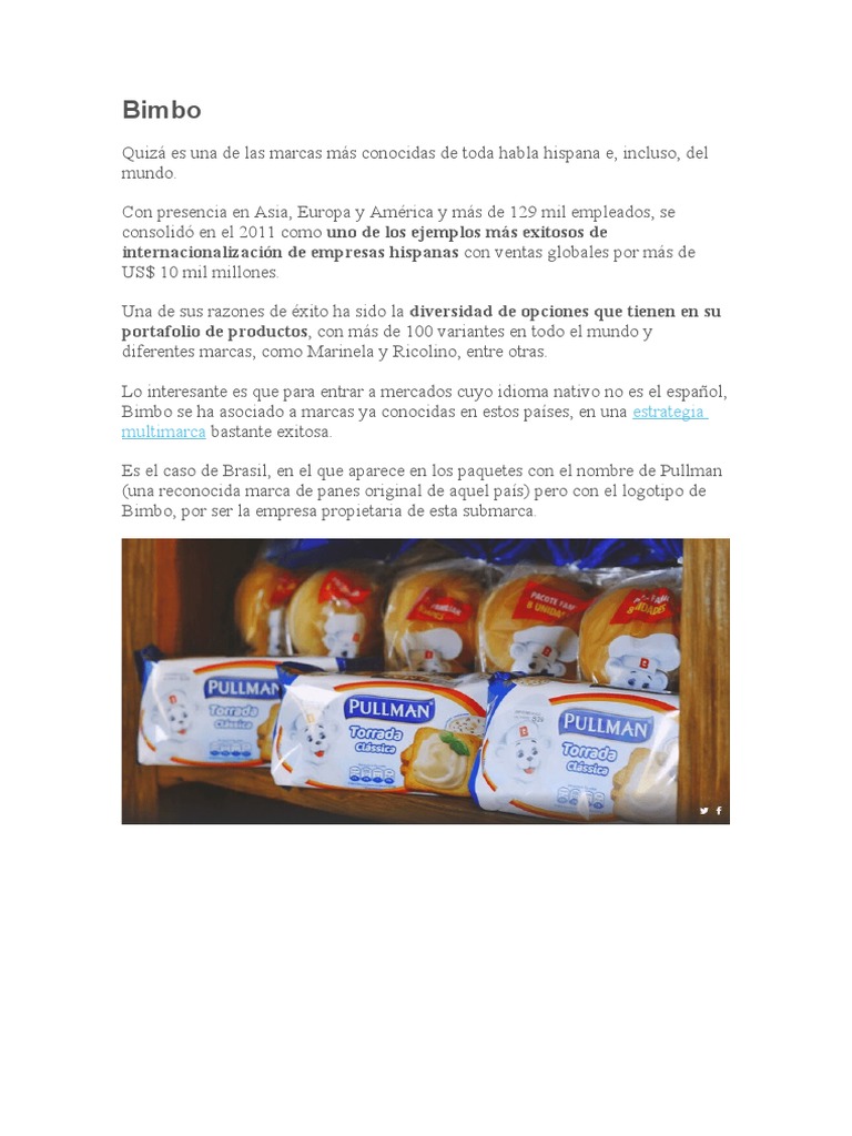 Bimbo | PDF