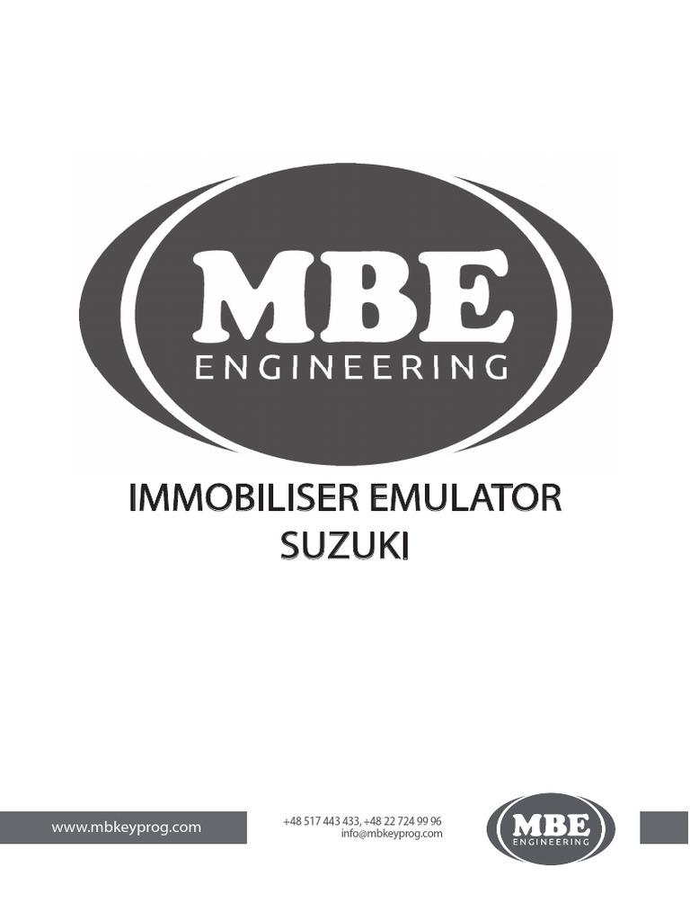 Immobiliser Emulator Suzuki | PDF | Computers