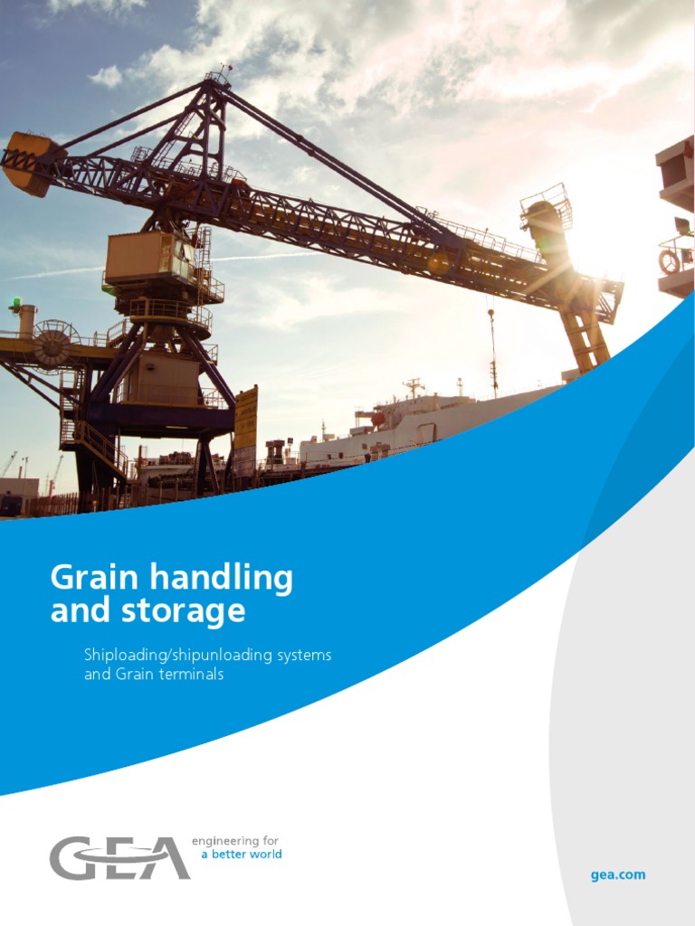 Grain Handling Storage - GEA PDF | PDF | Port | Rail Transport