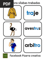 Lotería de Sílabas Trabadas para Imprimir | PDF
