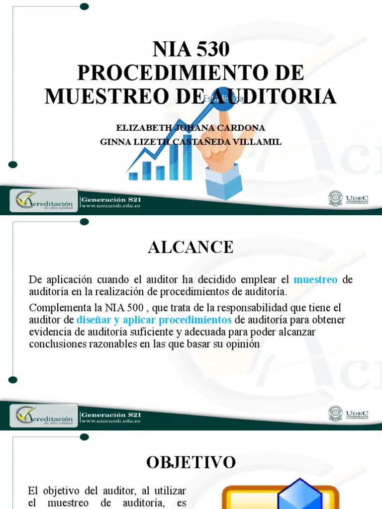 Nia 530 | PDF | Muestreo (Estadísticas) | Auditoría