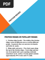 Ridge Characteristics | PDF