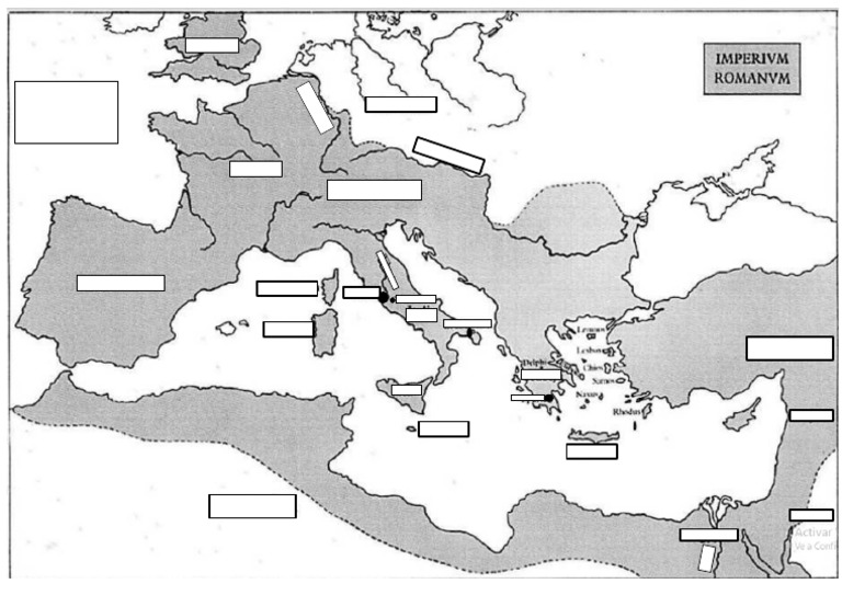 Mapa Mudo Imperium Romanum | PDF
