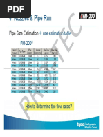 VRF Pipe Sizing Chart | PDF | Science & Mathematics | Computers