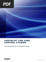 JBI Critical Appraisal-Checklist For Cohort Studies | PDF | Confounding ...