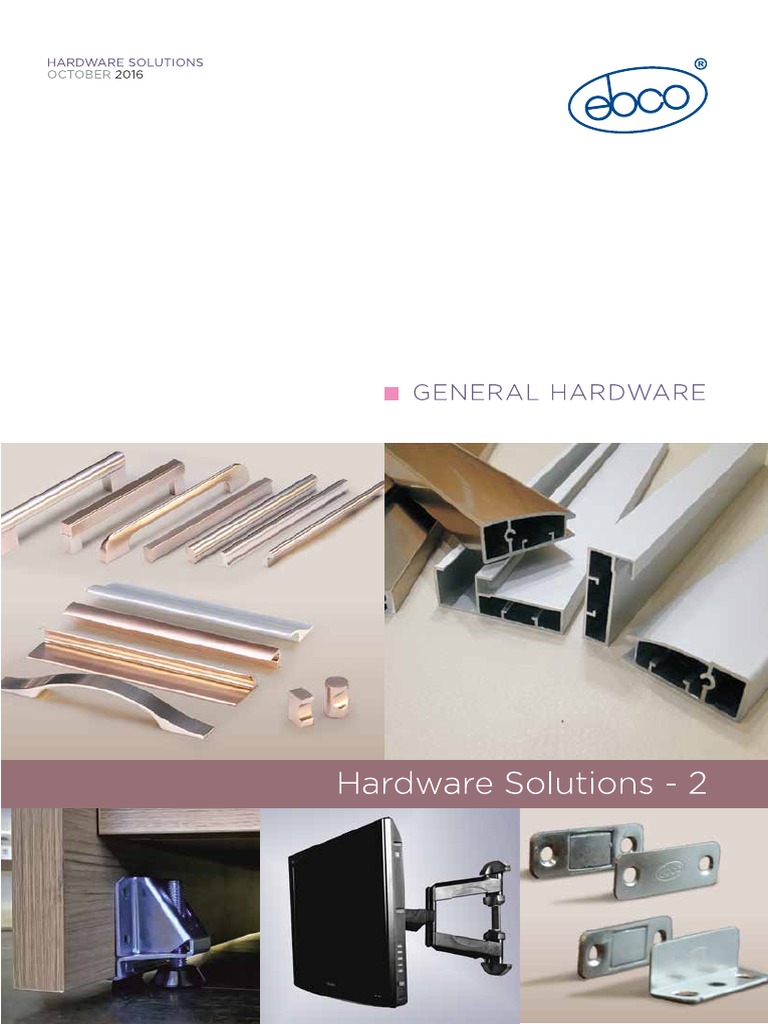 Ebco Hardware Fittings Complete List | PDF
