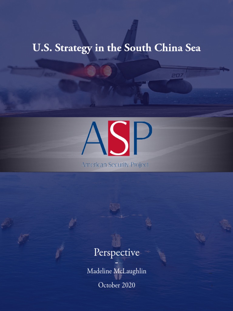U.S. Strategy in the South China Sea | PDF | Government | International ...