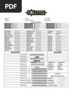 Editable Accountability Chart Template | PDF