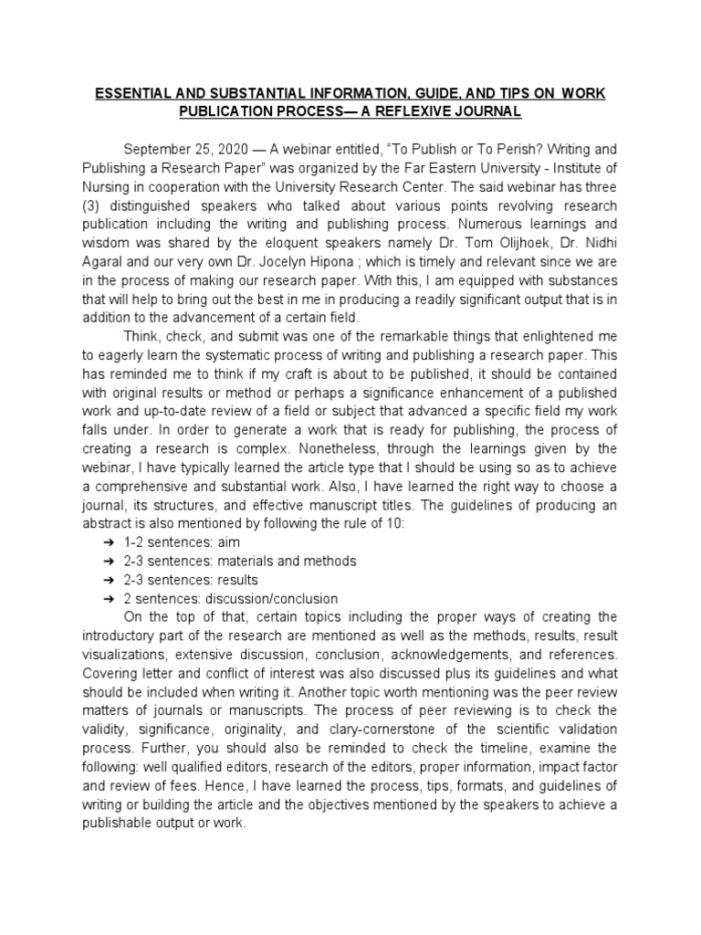 Essential and Substantial Information, Guide, and Tips On Work ...