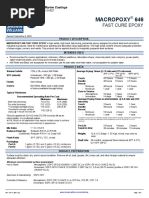 Macropoxy 920 Pre-Prime: Protective & Marine Coatings | PDF | Concrete ...