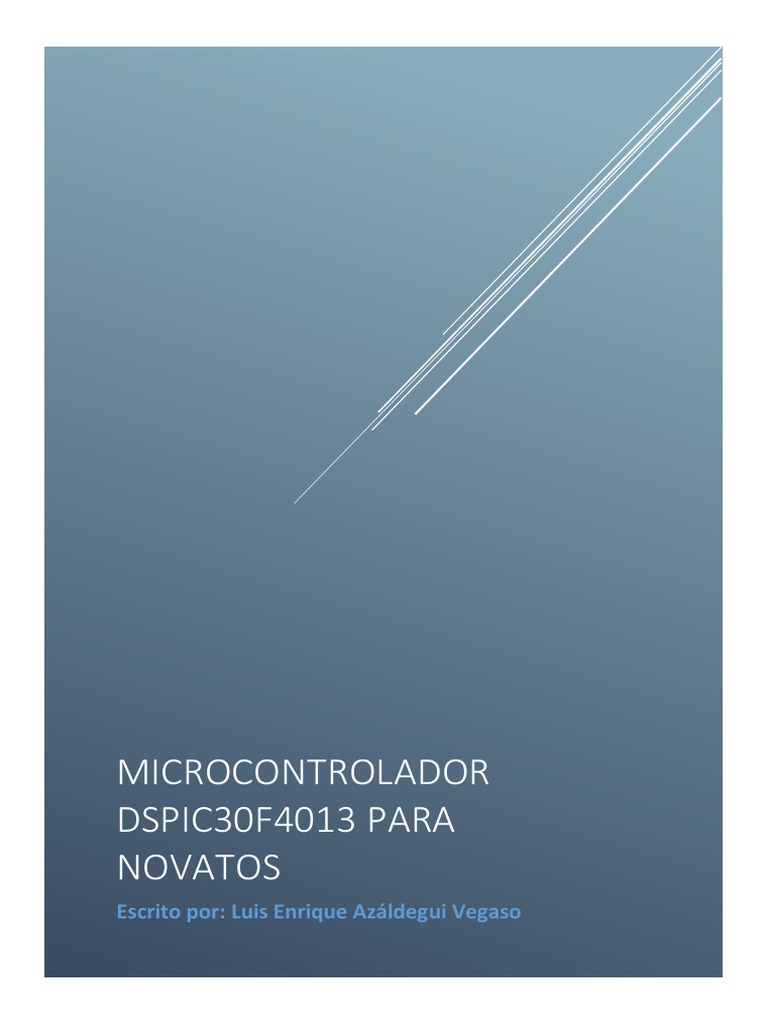 Microcontroladores dsPIC30f V6 PDF | PDF | Microcontrolador | Poco