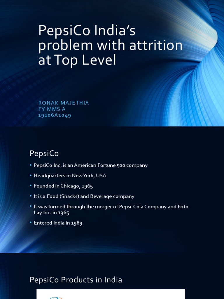 PEPSICO | PDF | Pepsi Co | Strategic Management