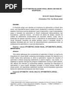 Projeto Olhar Brasil | PDF | Olho | Sistema visual