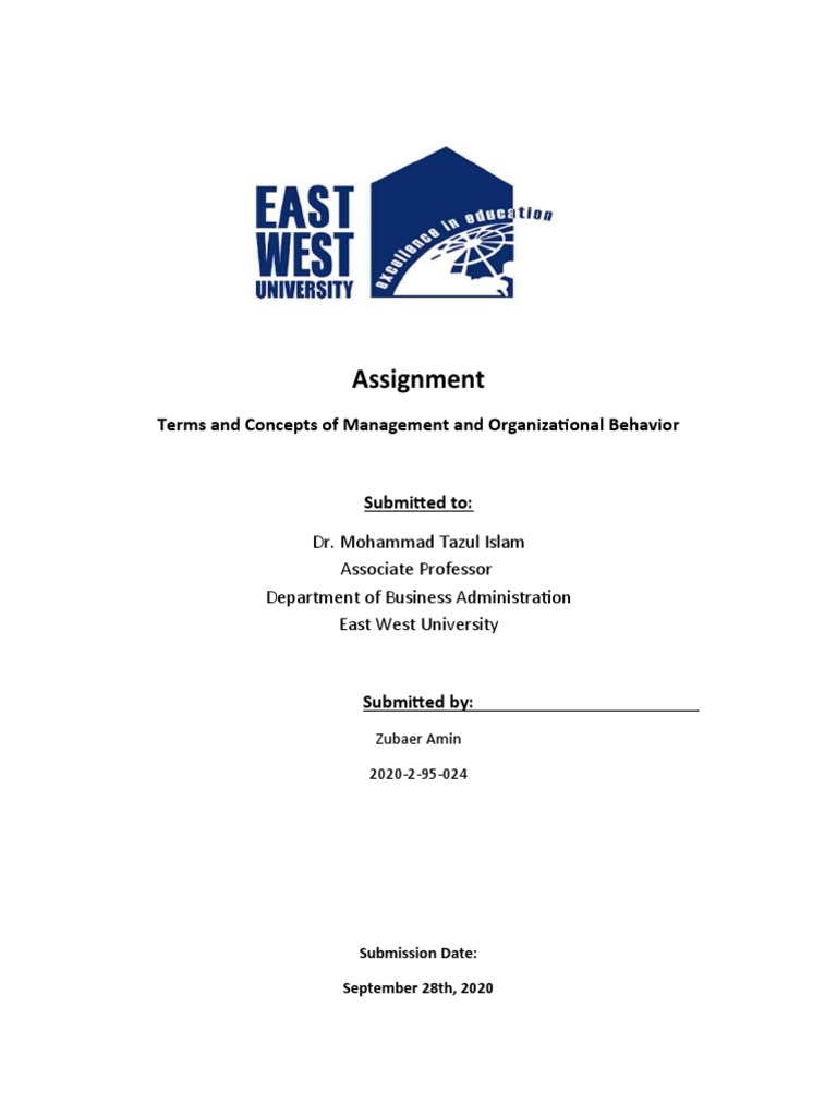 Organizational Behavior Topics | PDF | Leadership | Power (Social And ...