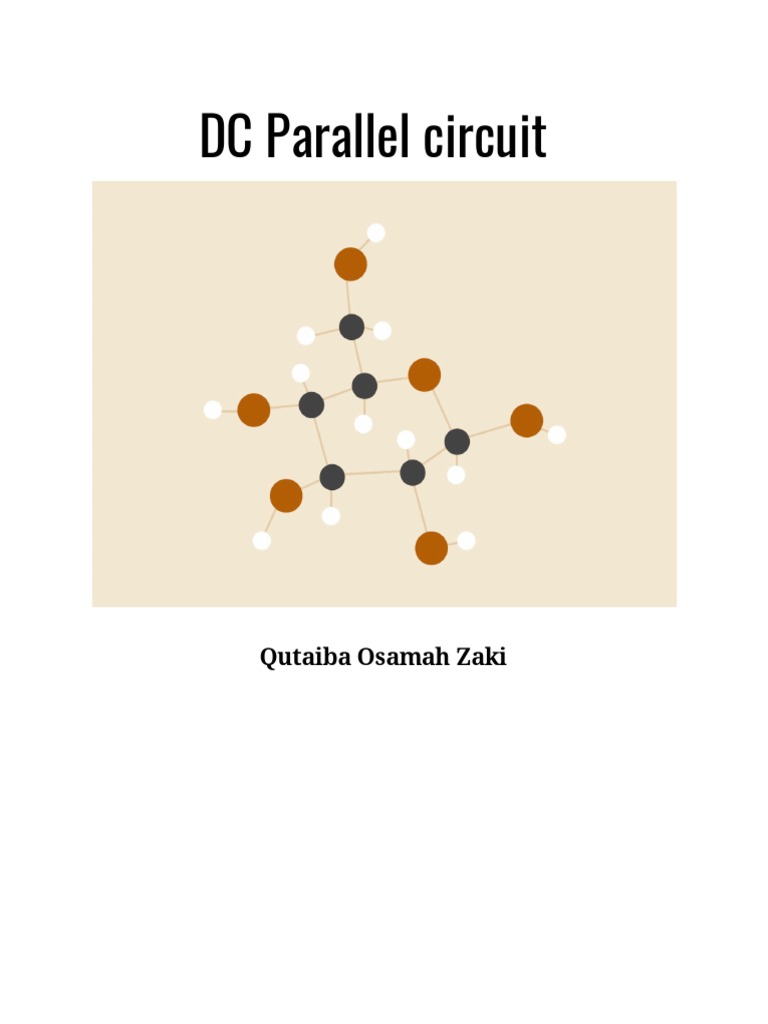 Lab3 Parallel Circuit | PDF | Electrical Network | Series And Parallel Circuits